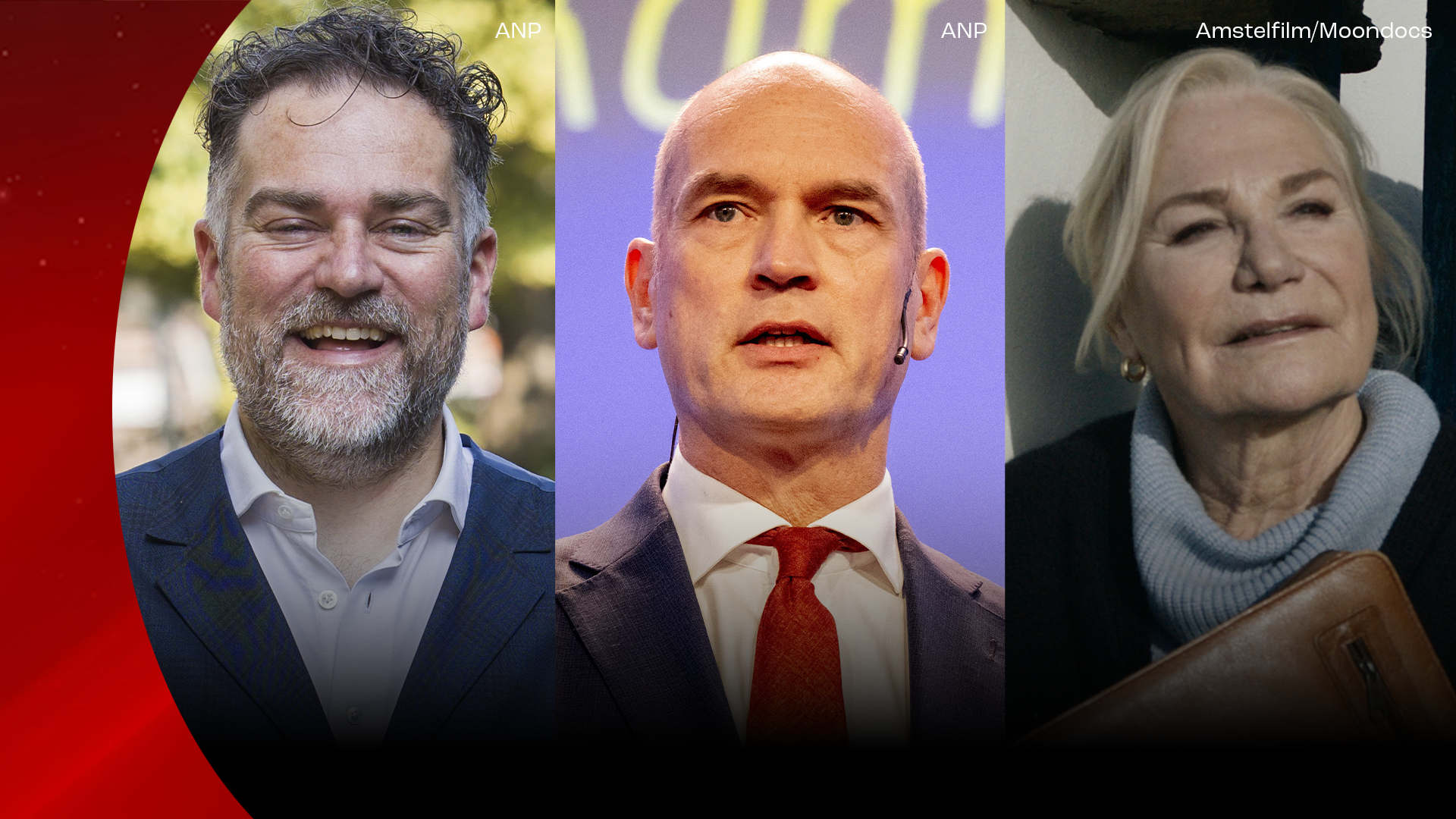 Dinsdagavond met Gert-Jan Segers, Klaas Dijkhoff, Monique van de Ven ...