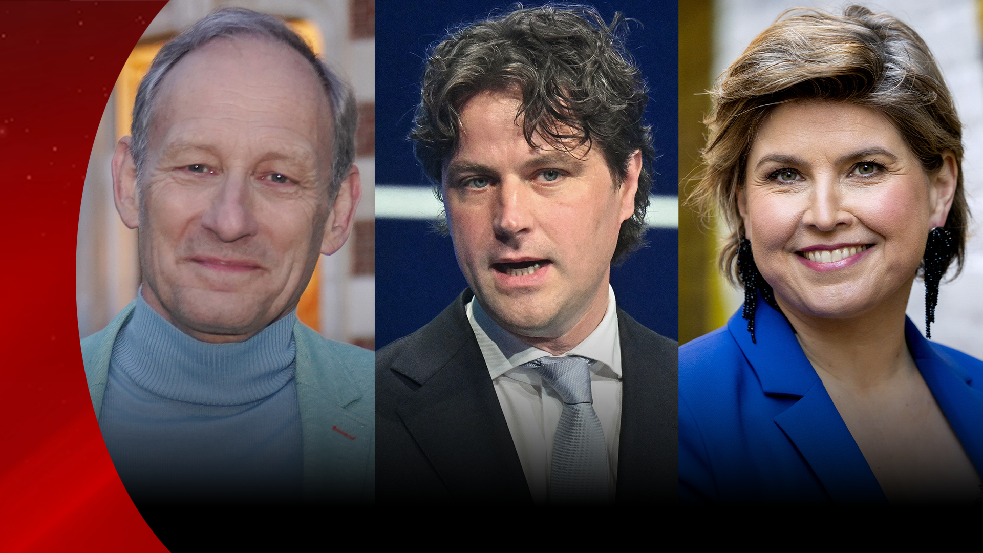 Dinsdagavond o.a. met Mart de Kruif, Henri Bontenbal, Angela de Jong ...