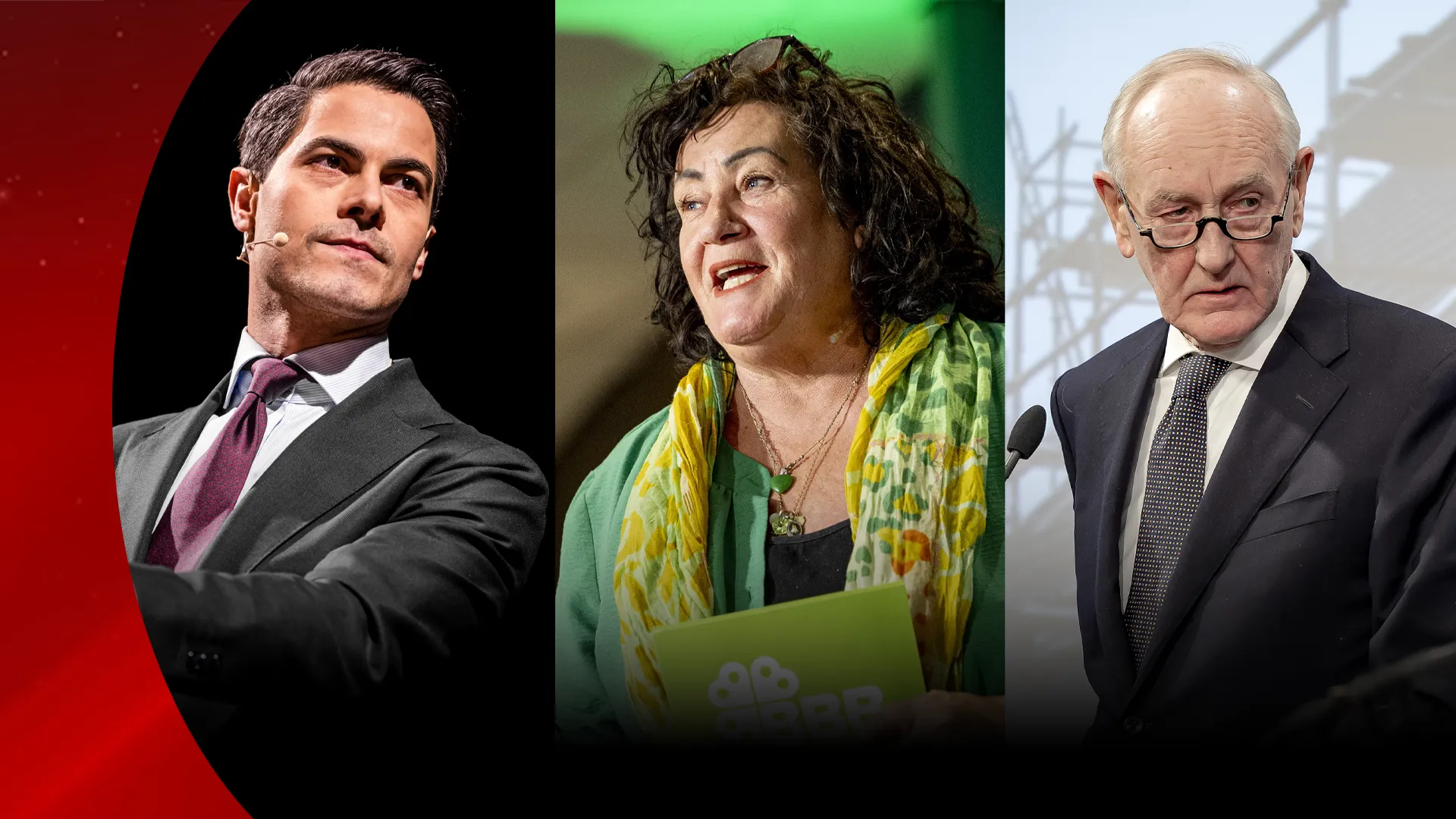 Woensdagavond met Rob Jetten, Caroline van der Plas, Johan Remkes ...