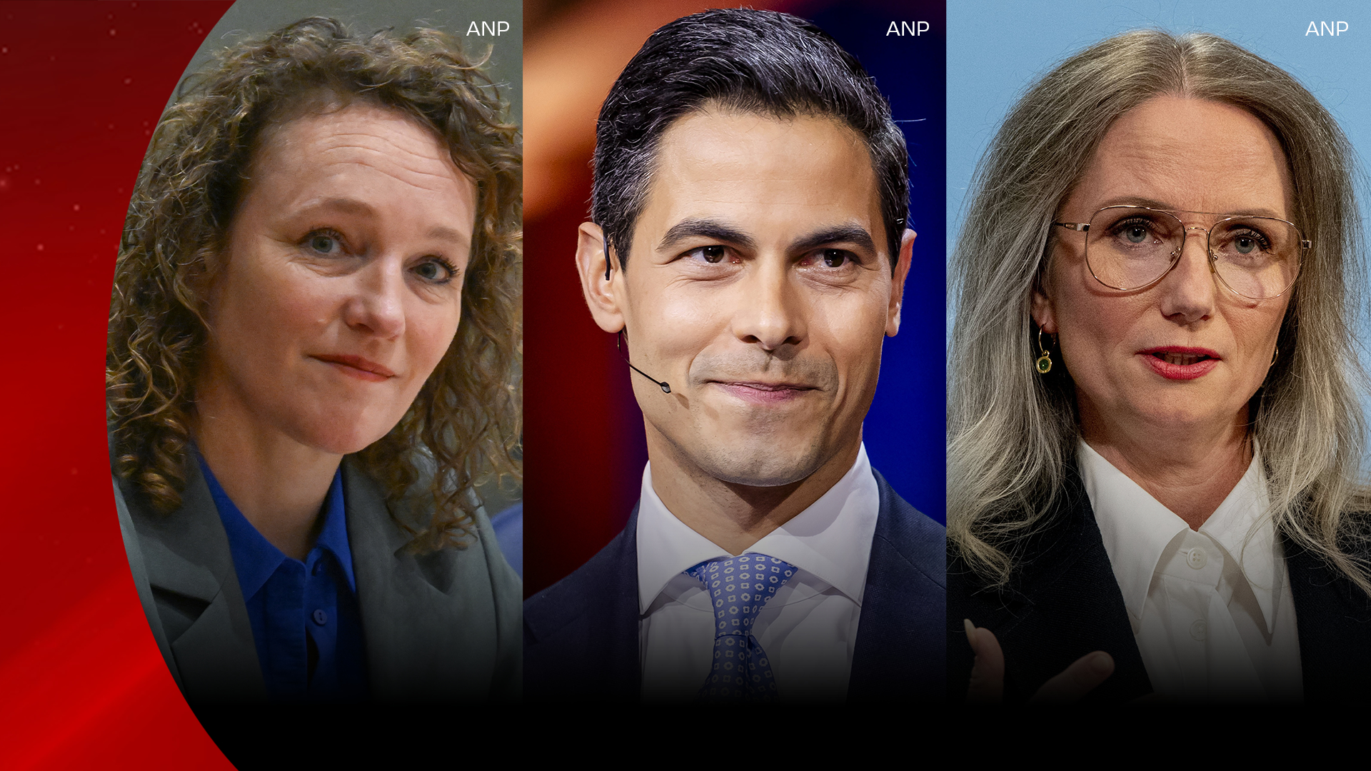 Donderdagavond met Rob Jetten, Renske Leijten, Fleur Agema, Angela de ...