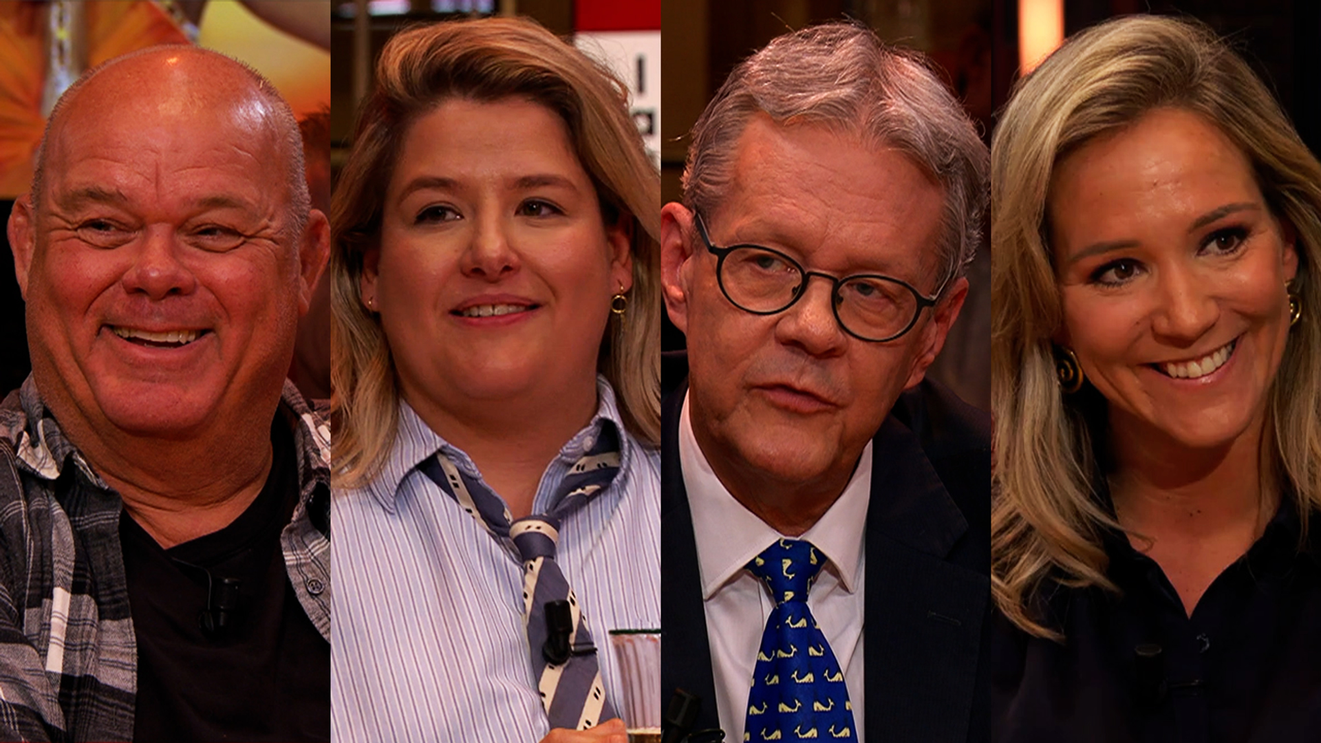 Donderdagavond o.a. met Paul de Leeuw, Annefleur Schipper, Ron Keller ...