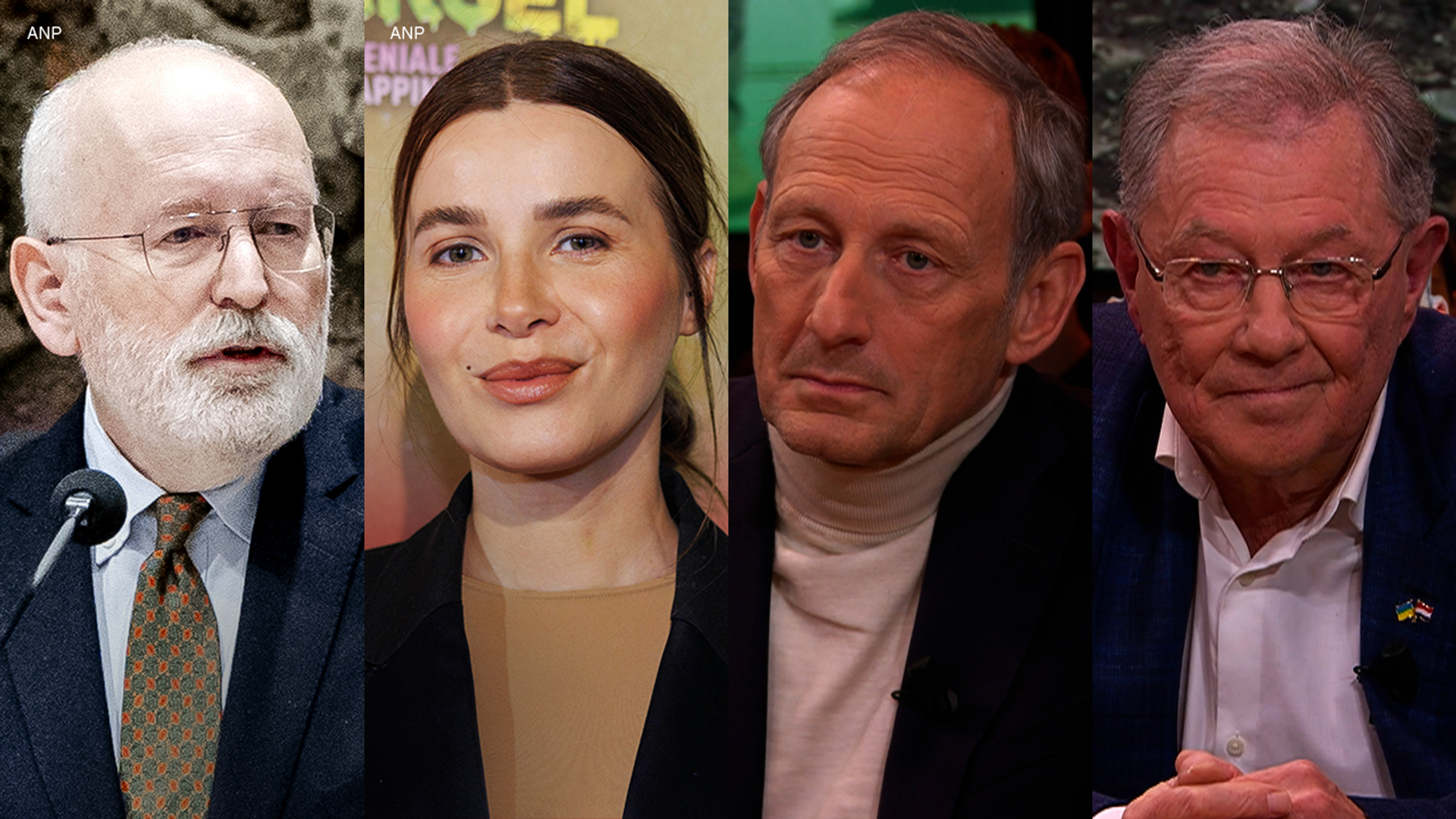 Maandagavond o.a. met Frans Timmermans, Victoria Koblenko, Mart de ...