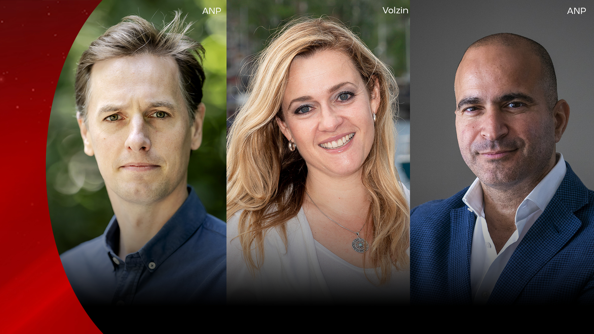 Maandagavond o.a. met Laurens Dassen, Chantal Runne, Anis Boumanjal, Raymond Mens & Martijn Smit ...